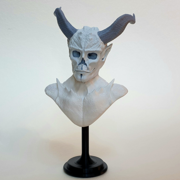 3D Printable Paimon - one of the kings of hell by Nomis Rnr