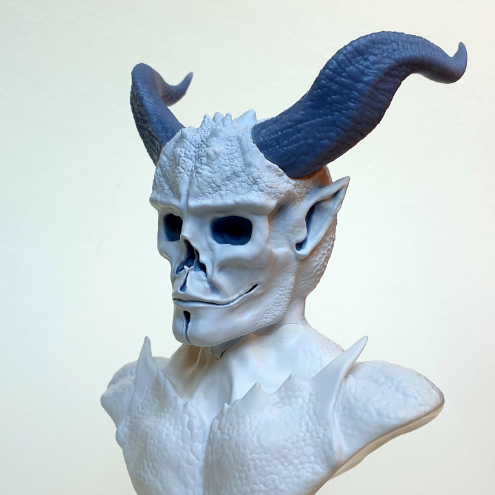 3D Printable Paimon - one of the kings of hell by Nomis Rnr