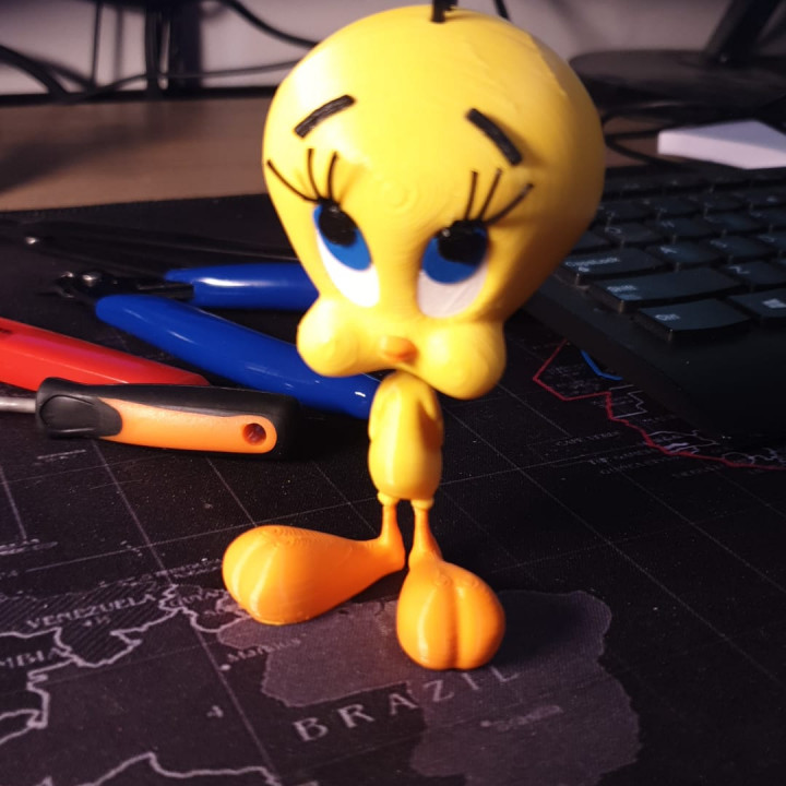3D Print of Tweety by MLFonzRave