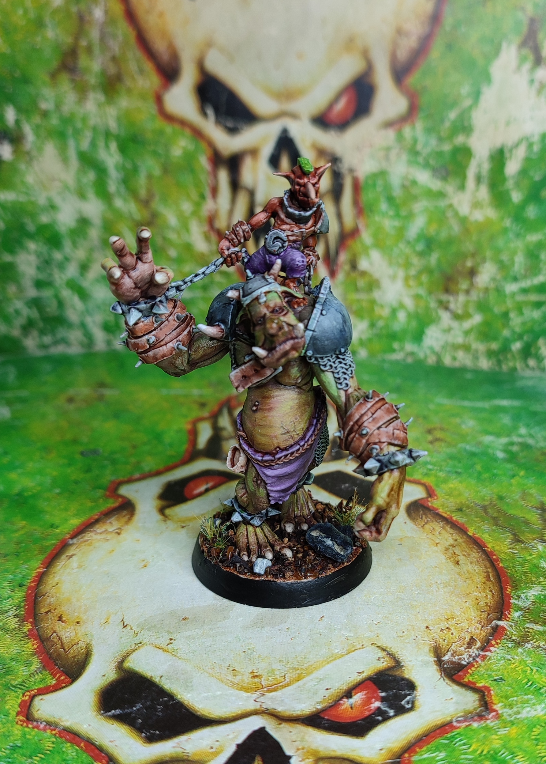 3D Printable GORK - THE CHAINED TROLL by Galladur's 3D printed models