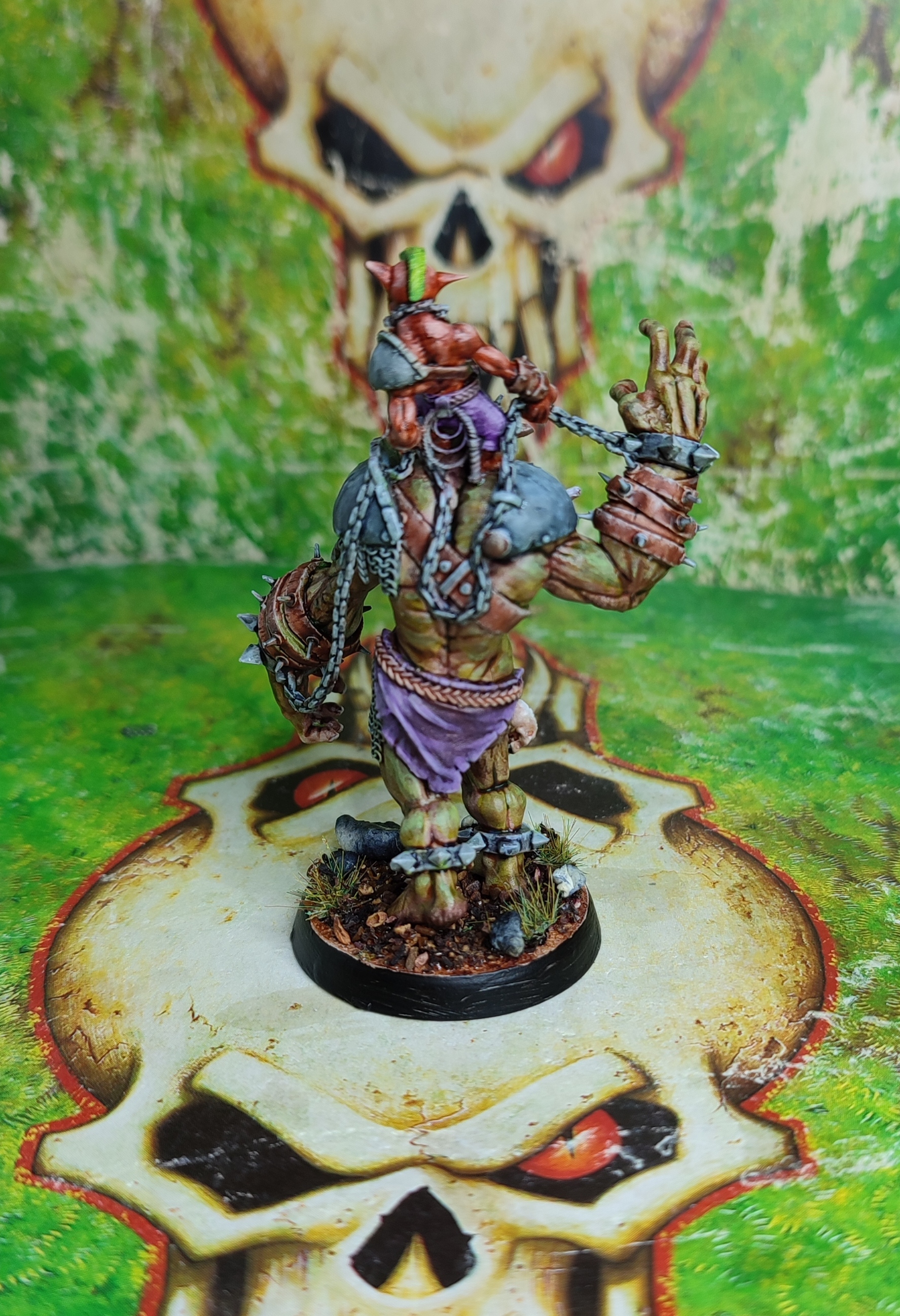 3D Printable GORK - THE CHAINED TROLL by Galladur's 3D printed models