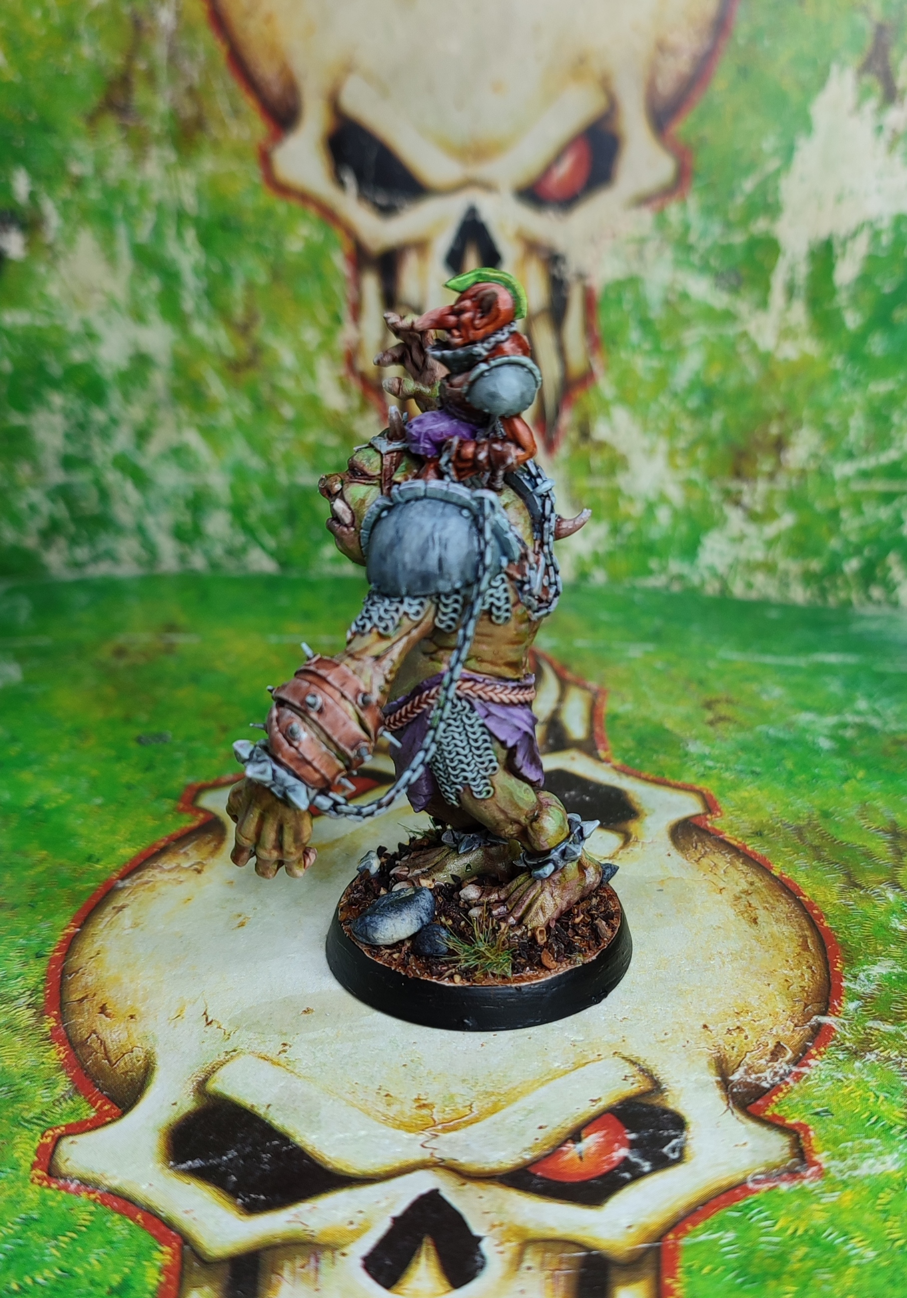 3D Printable GORK - THE CHAINED TROLL by Galladur's 3D printed models