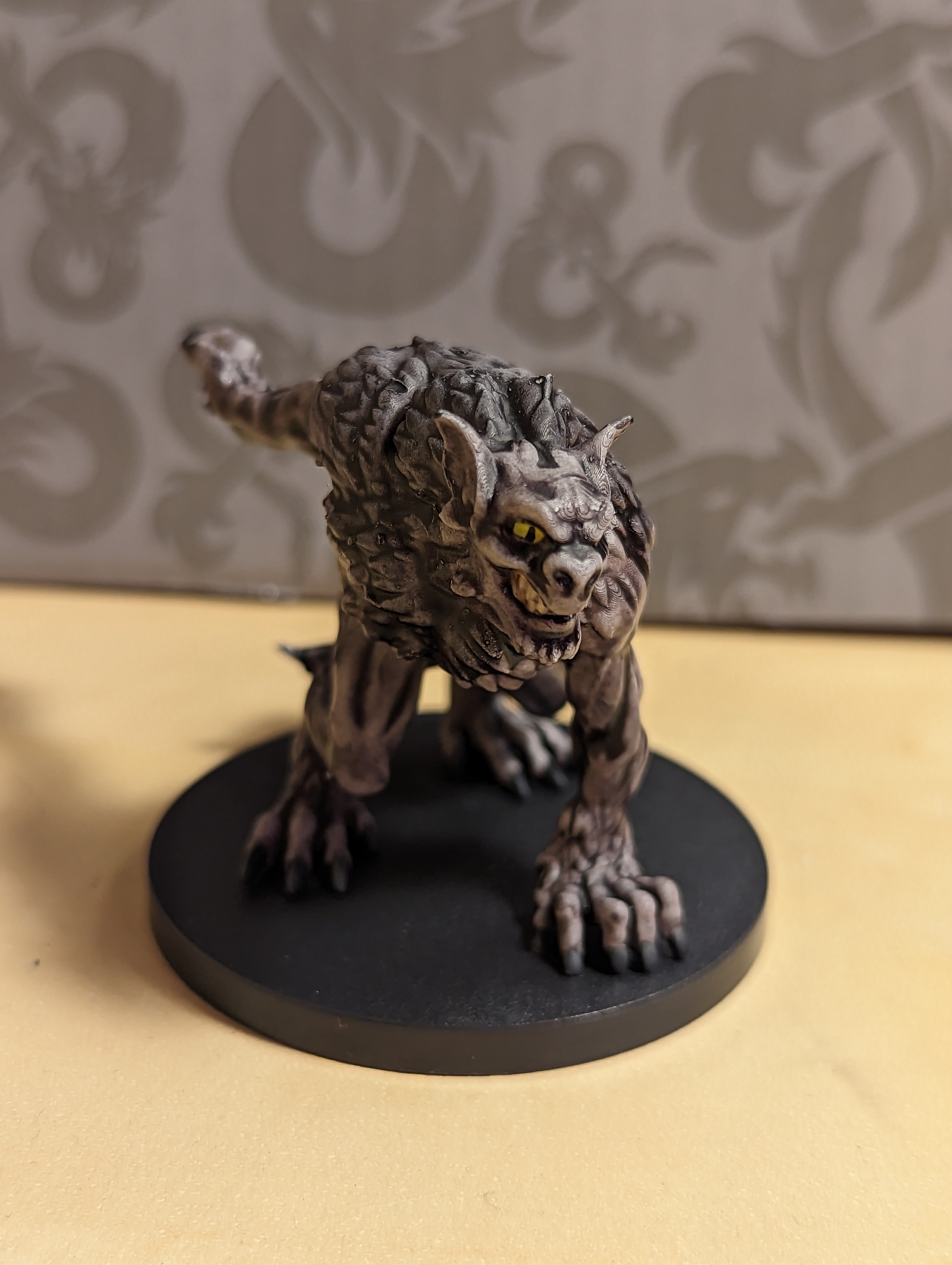 3D Printable Abyssal Werewolf by Across the Realms