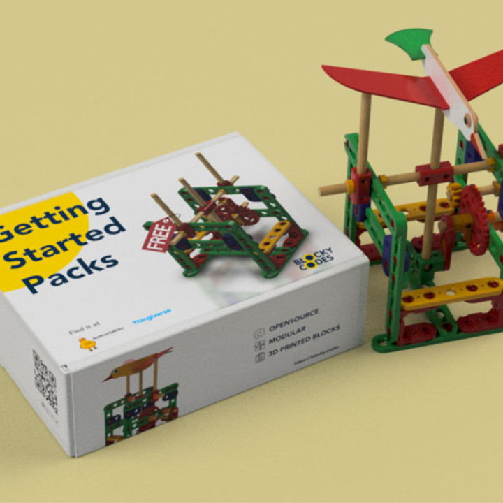 3D Printable Modular 3D printer Bird automata by Aris