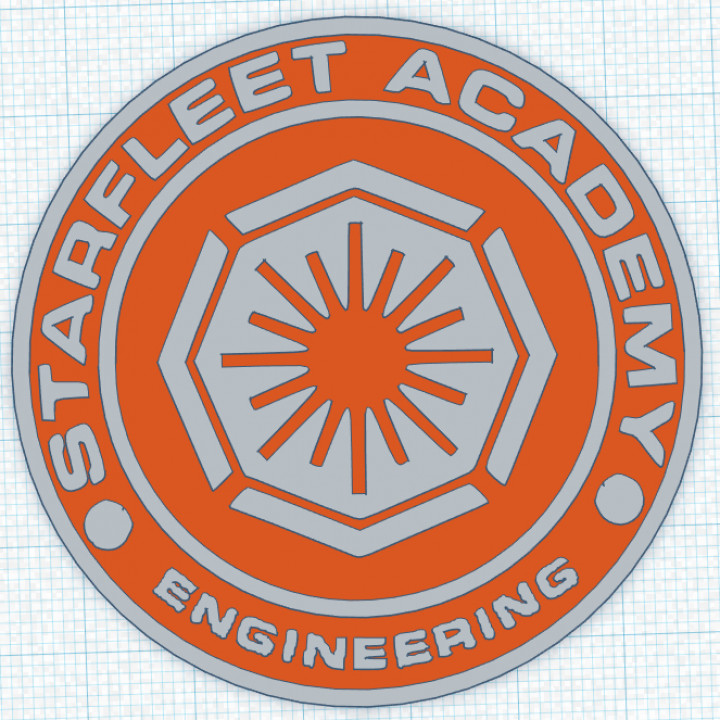 Starfleet Engineering Logo Pair Of Earrings Star Trek Engineering Logo