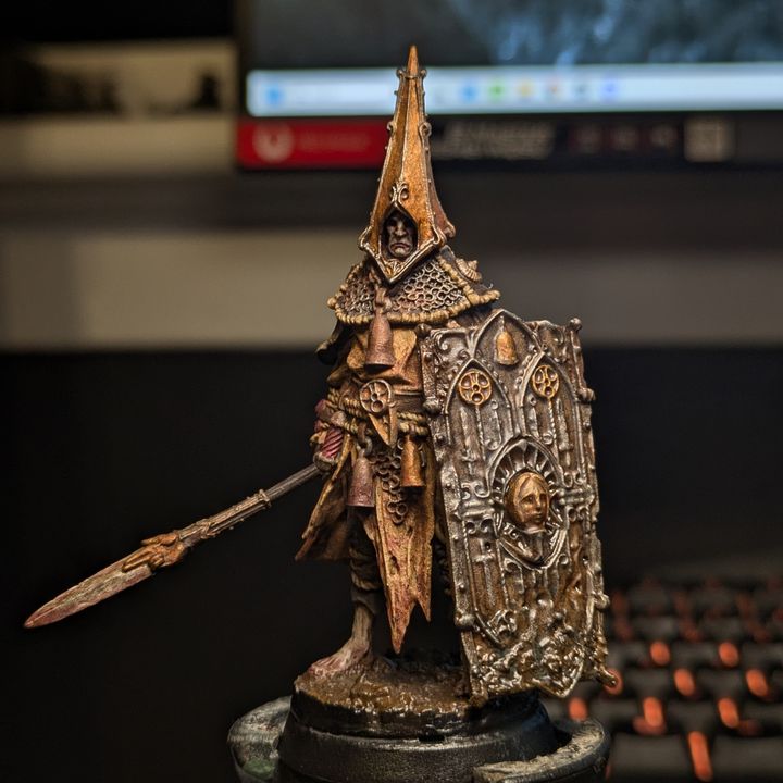 3D Print of Knight of the Bell by Falconhoof