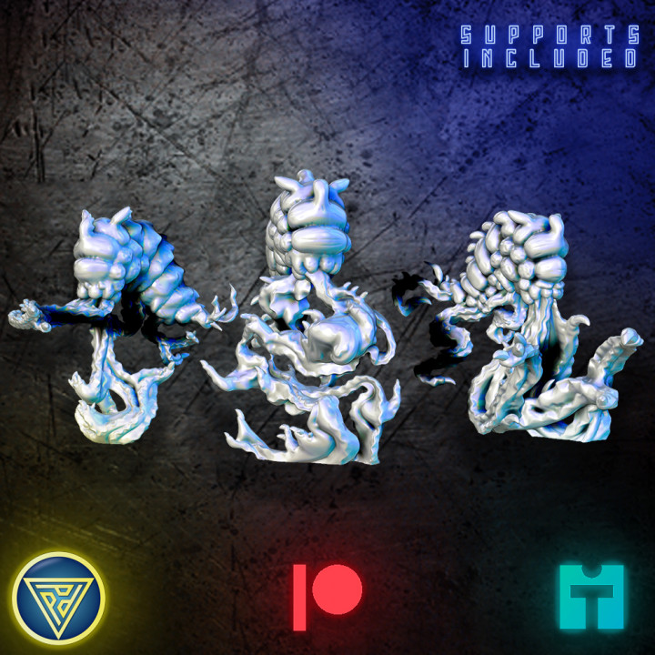 3D Printable Morph Alien Set by Print Paint Play