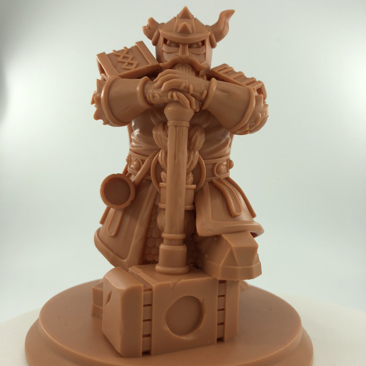 3D Printable Dwarf by LionAce