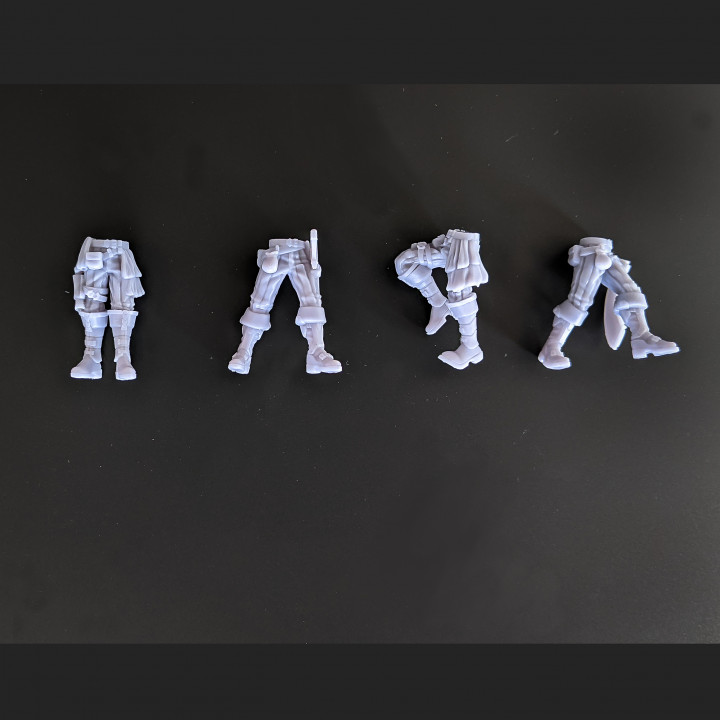 3D Printable Modular Swift Pirate Crew - Space Pirates Collection by ...