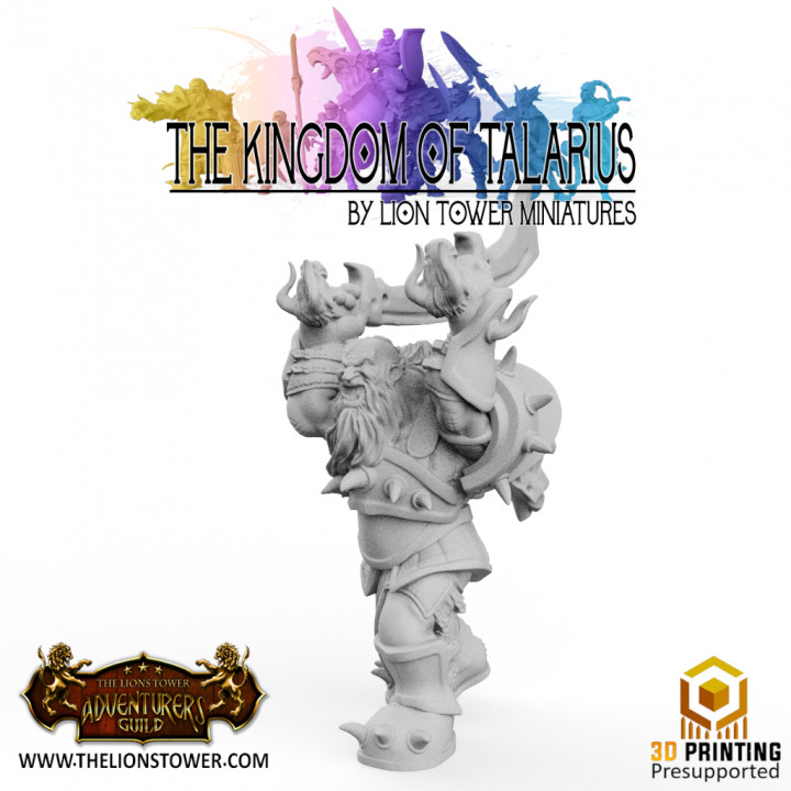 3D Printable Talarian Army - Order of the Behemoth Ogre Knights (32mm ...