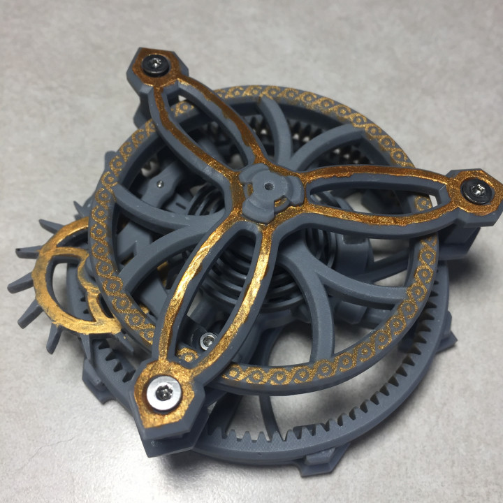 3D Print of Mechanical Maker Competition by ArrakisDume