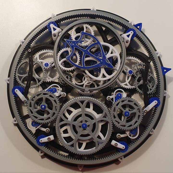 3D Print of Mechanical Maker Competition by Kronholm