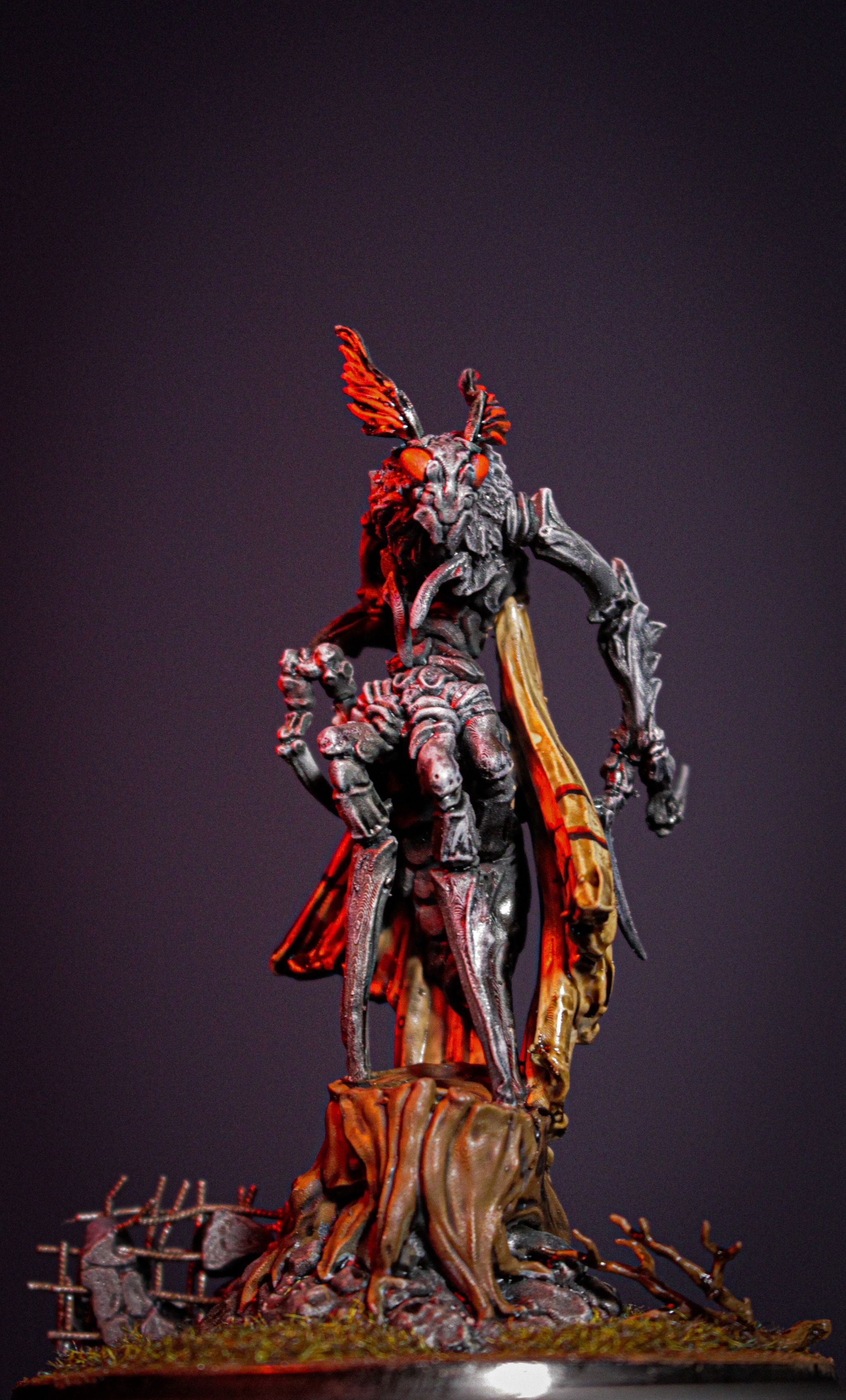 3D Printable Mothman - Cryptid - PRESUPPORTED - 32mm Scale by Printed ...