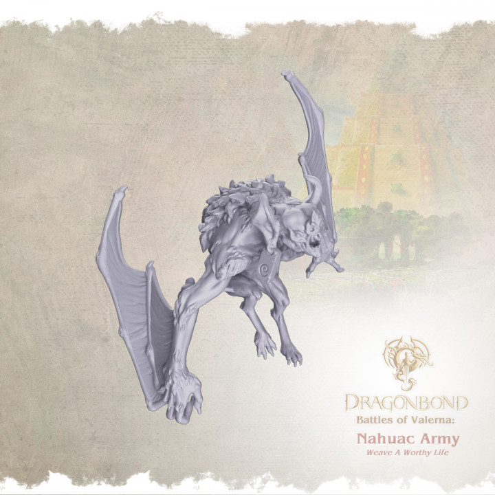 3D Printable Muun Kisuut Shriekers from Nahuac (Dragonbond: Battles of ...