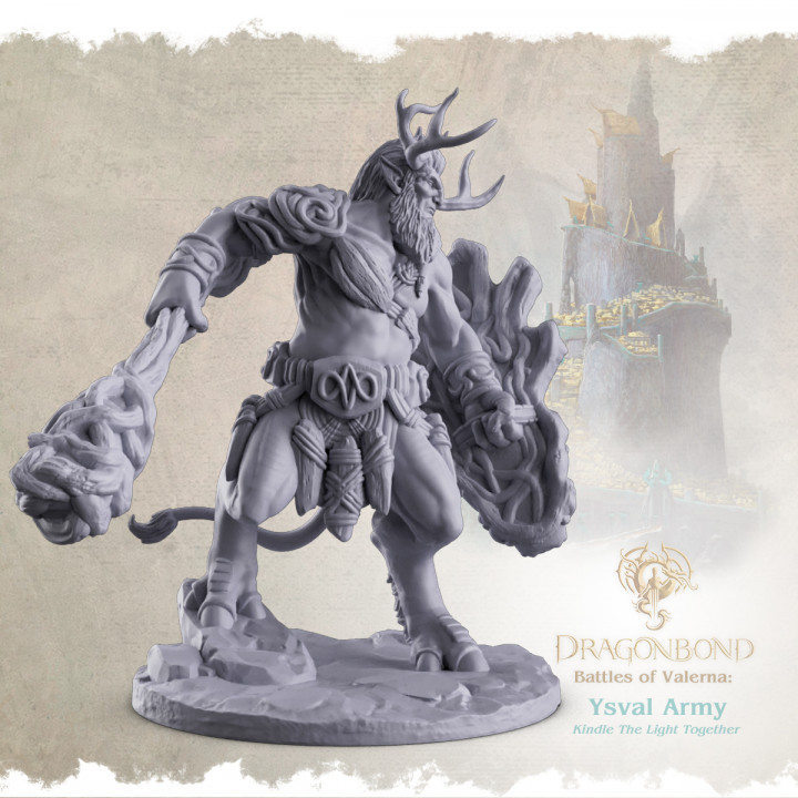 3D Printable Boar-Clan Hmyr from Ysval (Dragonbond: Battles of Valerna ...