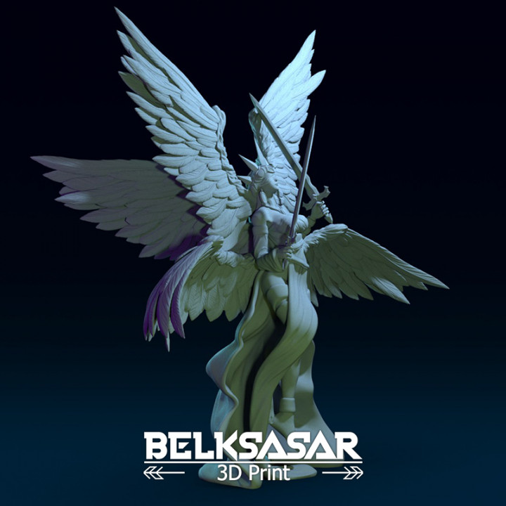 3D Printable Angel of Justice by Belksasar