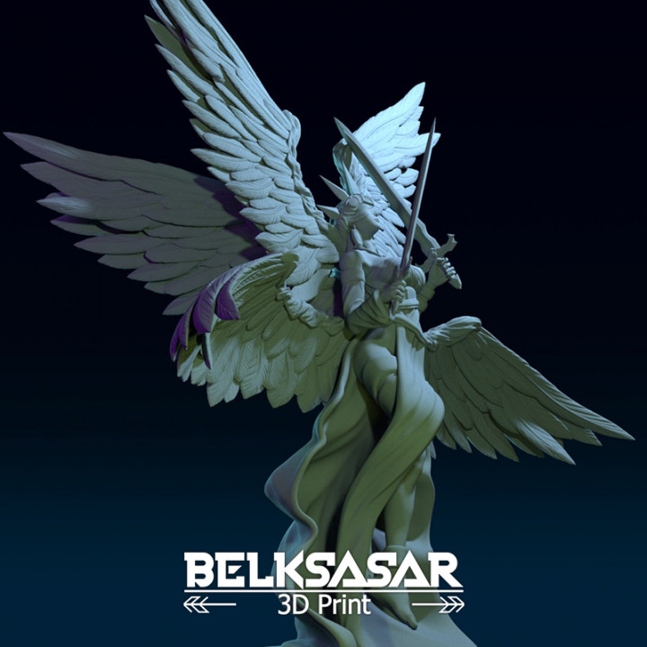 3D Printable Angel of Justice by Belksasar