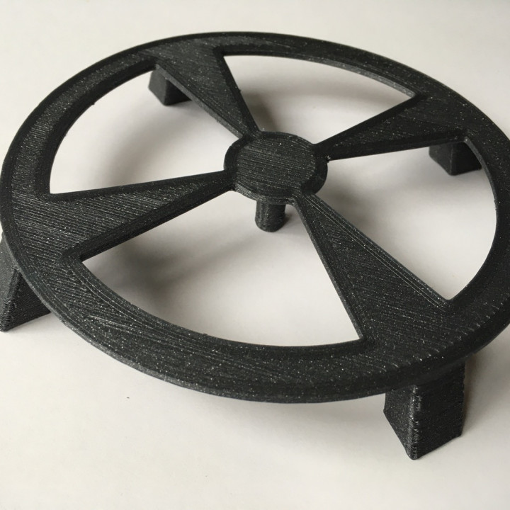 3D Printable Round Stand by Martin Etxauri