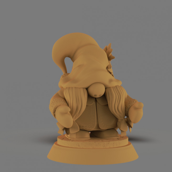 3D Printable Long hair female gnome by Janet_Til2D