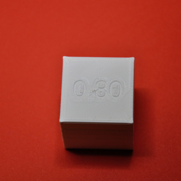 3D Printable Test cubes by Walter Sauf