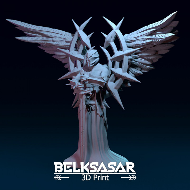 3D Printable Archon Angel of Vengance by Belksasar
