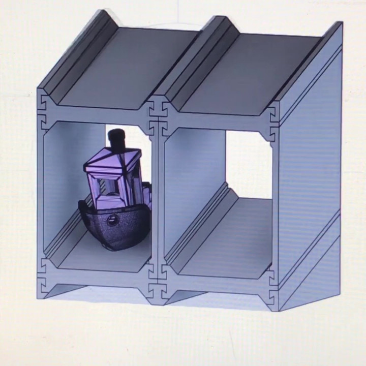3D Printable MODULAR BENCHY CABINET by Maquina Engineering Studio