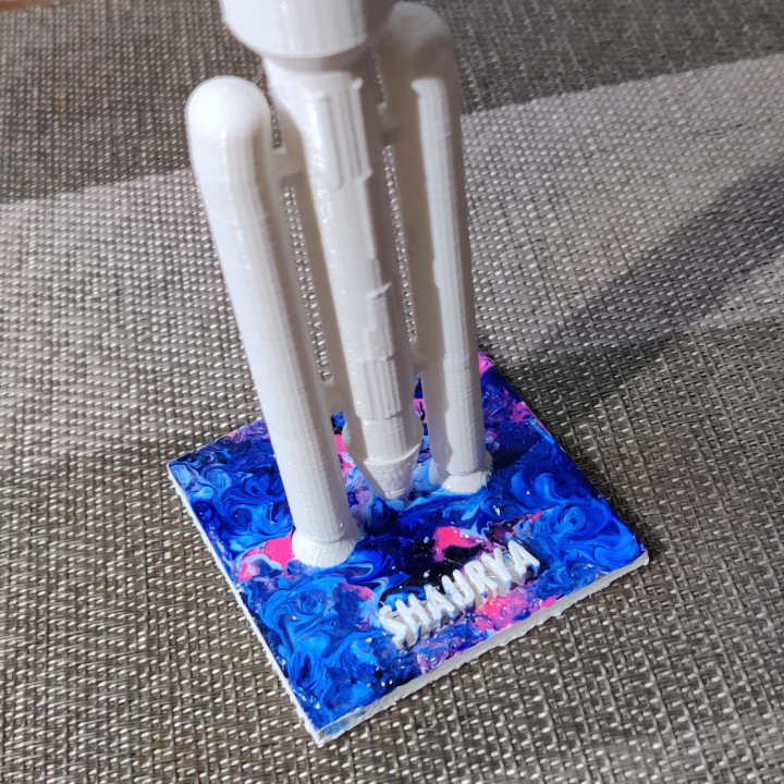 3D Printable Rocket model by Shaurya Khosla
