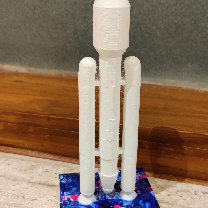 3D Printable Rocket model by Shaurya Khosla