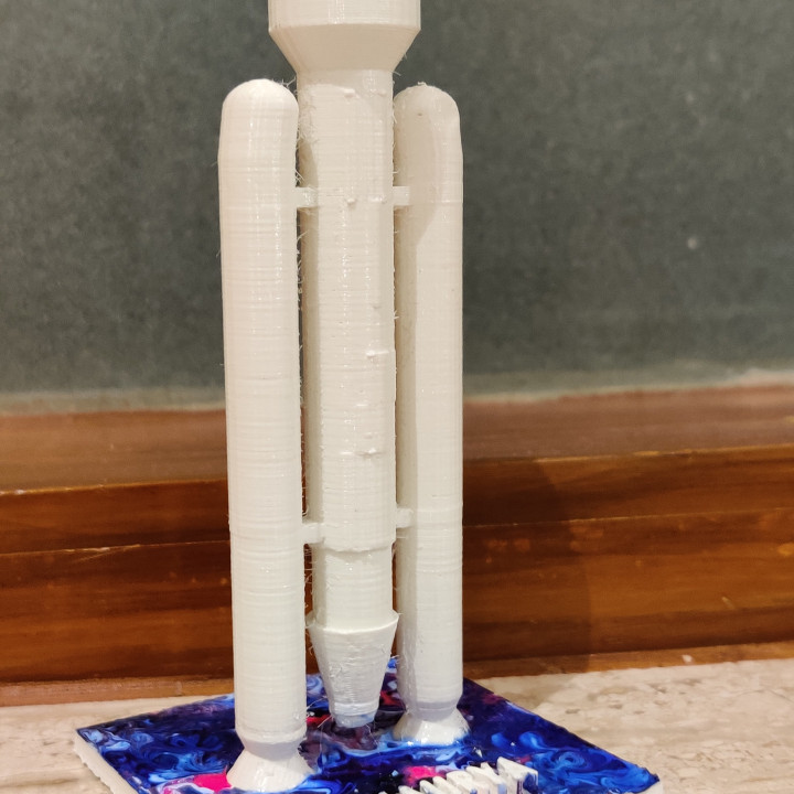 3D Printable Rocket model by Shaurya Khosla