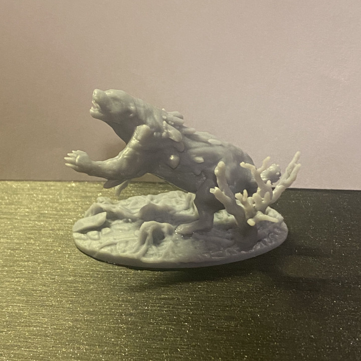 3D Printable dire badger by HarsBeeldt