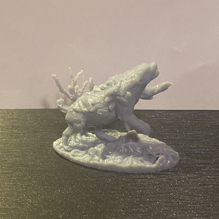3D Printable dire badger by HarsBeeldt