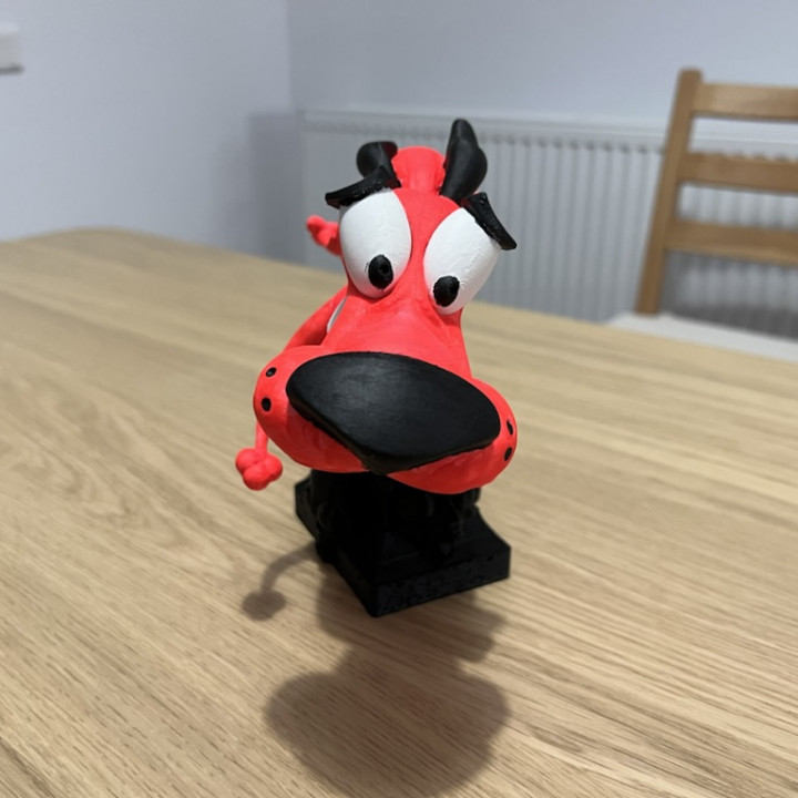 3D Print of Courage the Trophy Run is FREE!!! by mihaistoian