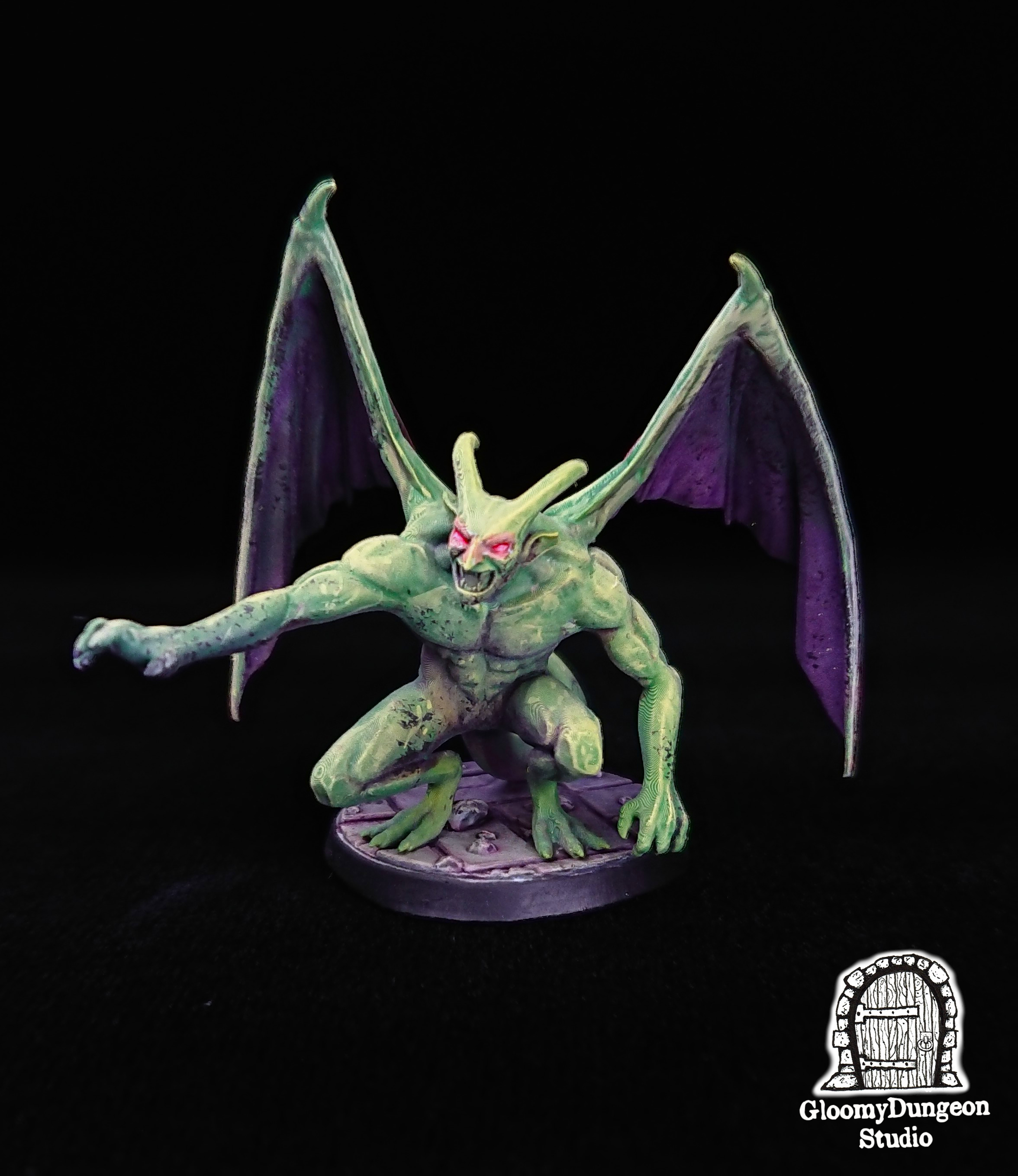 3D Printable Gargoyles - Basic Monsters Collection by 3DeRatopsStudio
