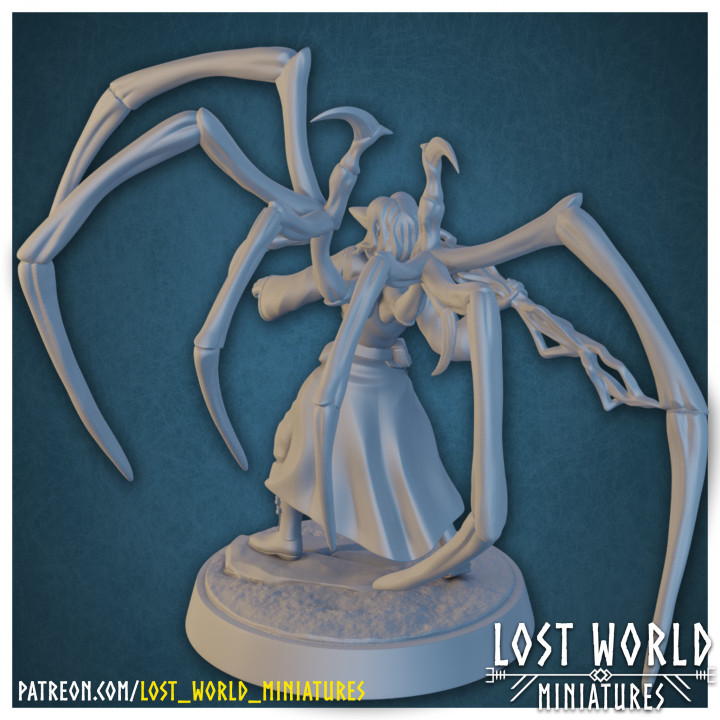 3D Printable Celestial Born Angel-Kin Miniatures set - Supported by ...