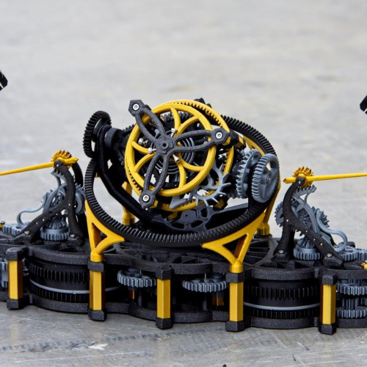 3D Print of Tourbillon Mechanica Tri-Axial by grangervivian