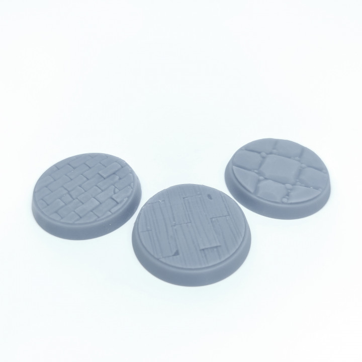 3D Printable Bases - Basic Monsters Collection by 3DeRatopsStudio