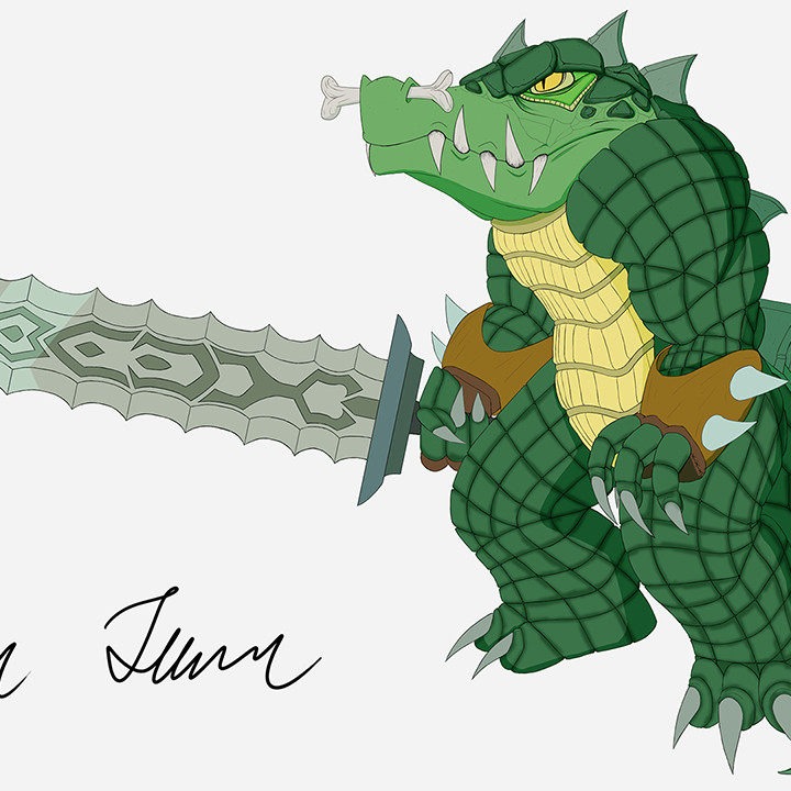 Descargar Gator-Man - Crocodile-Man Monster de nonPareil Institute