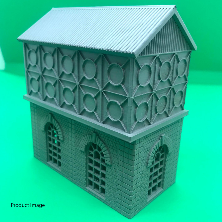 3D Printable Signal box - Model Railway by Arif Sethi