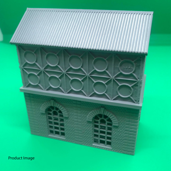 3D Printable Signal box - Model Railway by Arif Sethi