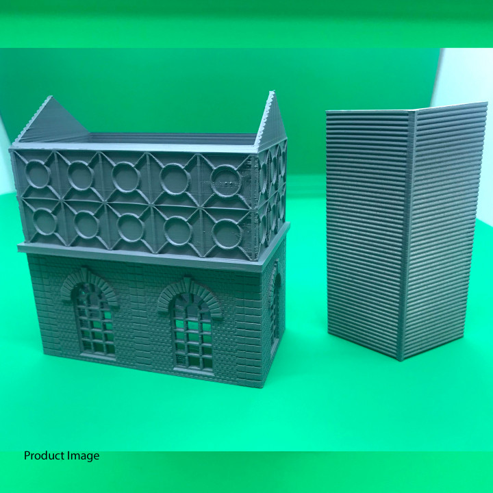 3D Printable Signal box - Model Railway by Arif Sethi