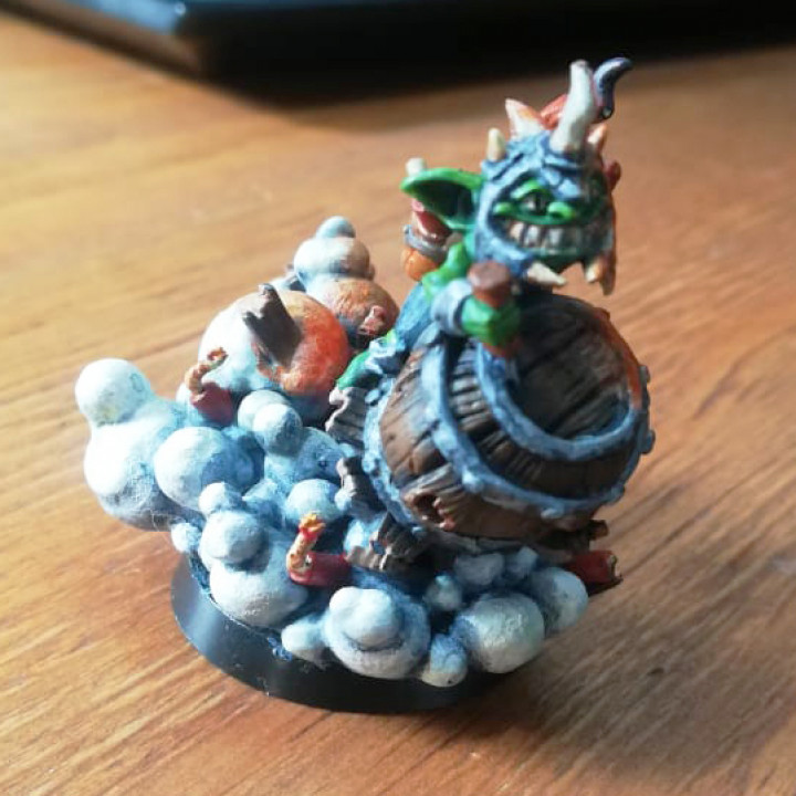 3D Print of Hegg 'The Bomber' by Facucaracha