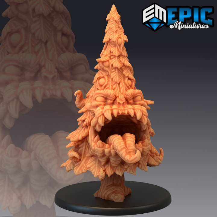 3D Printable Mimic Tree / Plant Monster / Classic Forest Encounter by ...