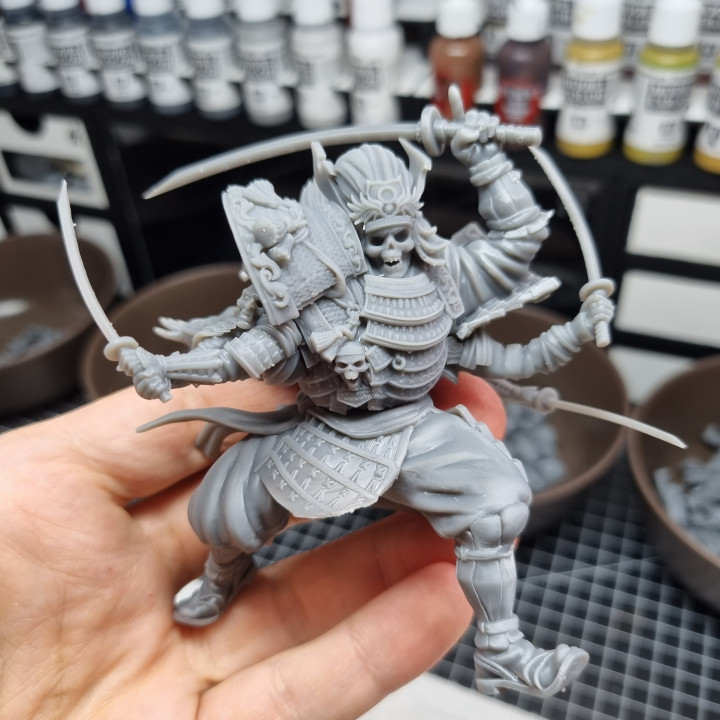 3D Printable Samurai by Great Grimoire