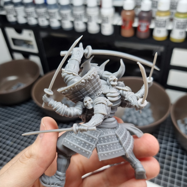 3D Printable Samurai by Great Grimoire