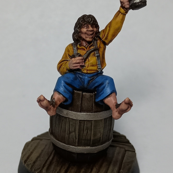 3D Print of Pip - Hobbit - 32mm - DnD by folken0079