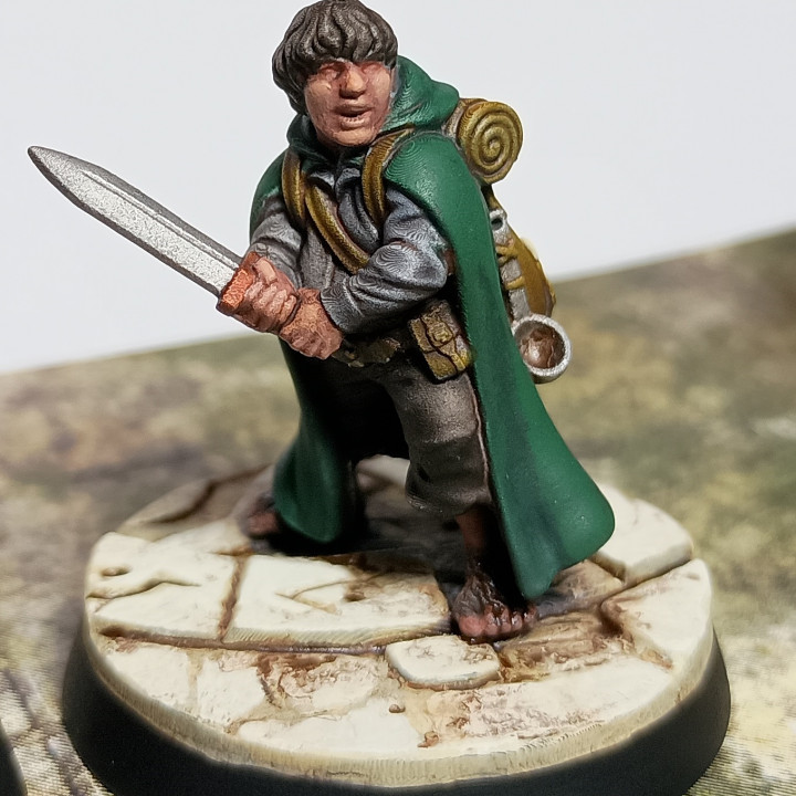 3D Print of Samyi - Hobbit - 32mm - DnD by folken0079