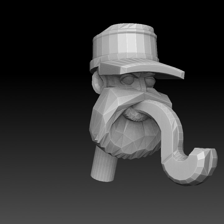 3D Printable Dwarf Head Megapack by Sharedog Miniatures