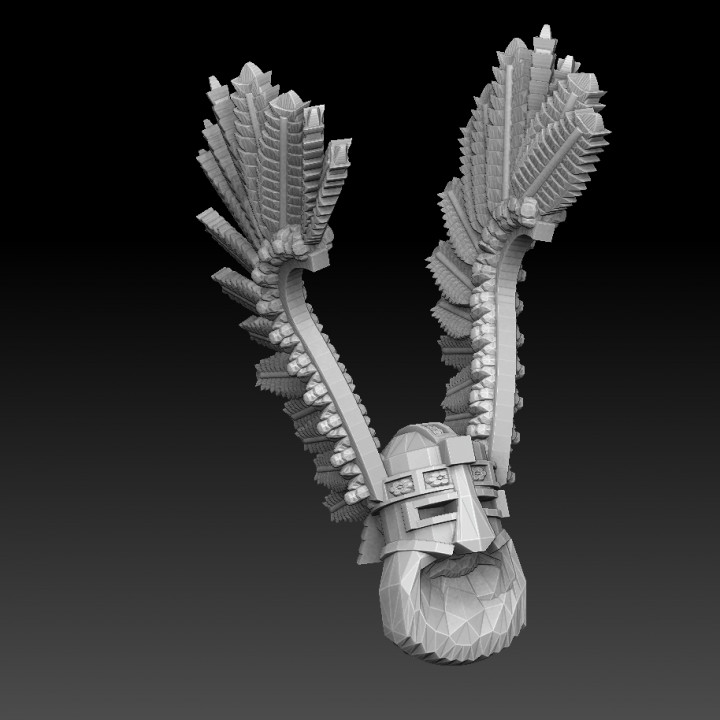 3D Printable Dwarf Head Megapack by Sharedog Miniatures