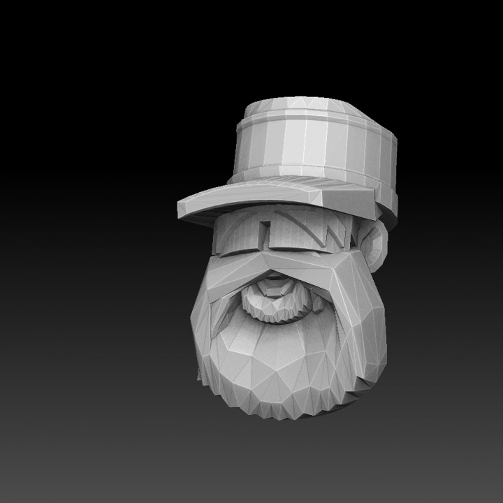 3D Printable Dwarf Head Megapack by Sharedog Miniatures