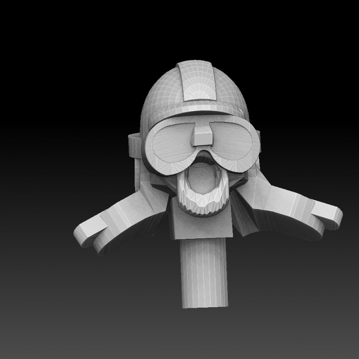 3D Printable Dwarf Head Megapack by Sharedog Miniatures